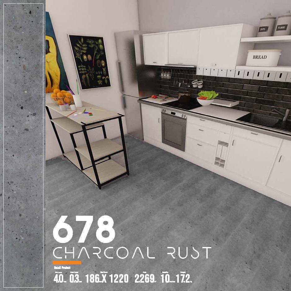 678 Charcoal Rust - INTEXINDO